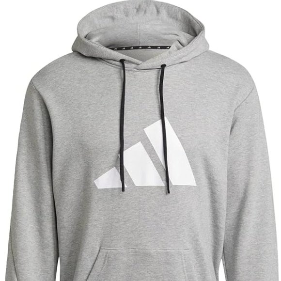 adidas | Shirts | Adidas Future Icons 3 Bar Hoodie Greyheather | Poshmark